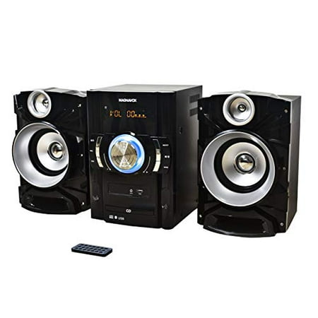Magnavox MM440 3-Piece CD Shelf System with Digital PLL FM Stereo Radio ...