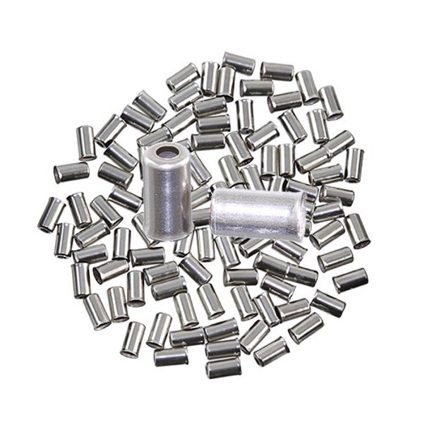 Pack 50/pc Gear Cable Ferrule Housing Chrome. (Pack 50/pc) bike parts ...