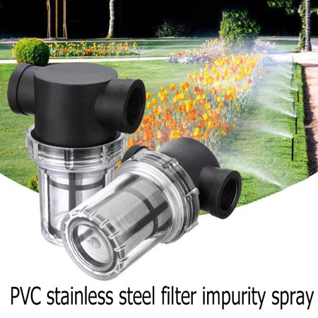 Garden Pond Inline Mesh Strainer Water Pump Filter Irrigation High Flow ...