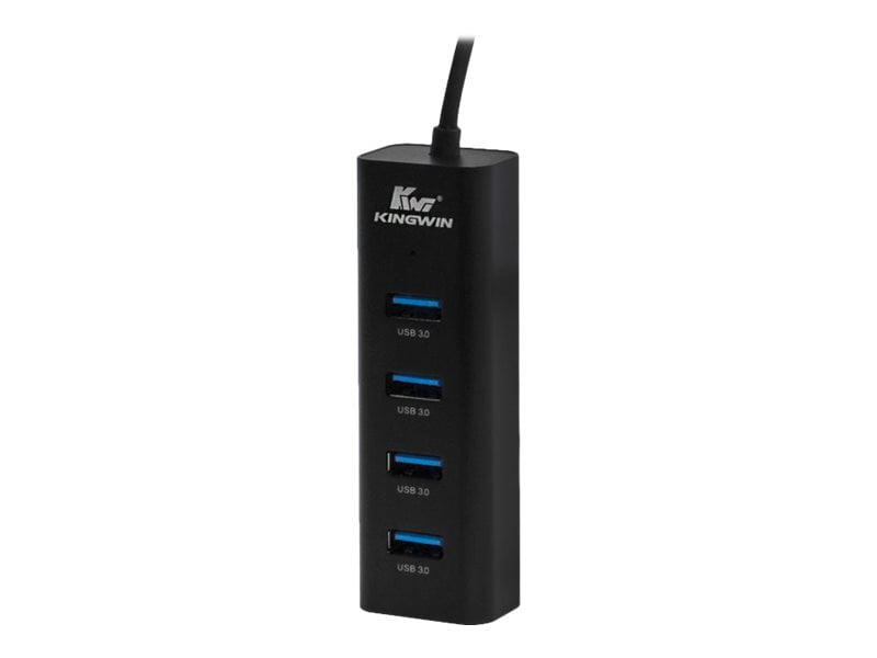 Kingwin KWZ-400-BK - Hub - 4 x SuperSpeed USB 3.0 - desktop - Walmart.com