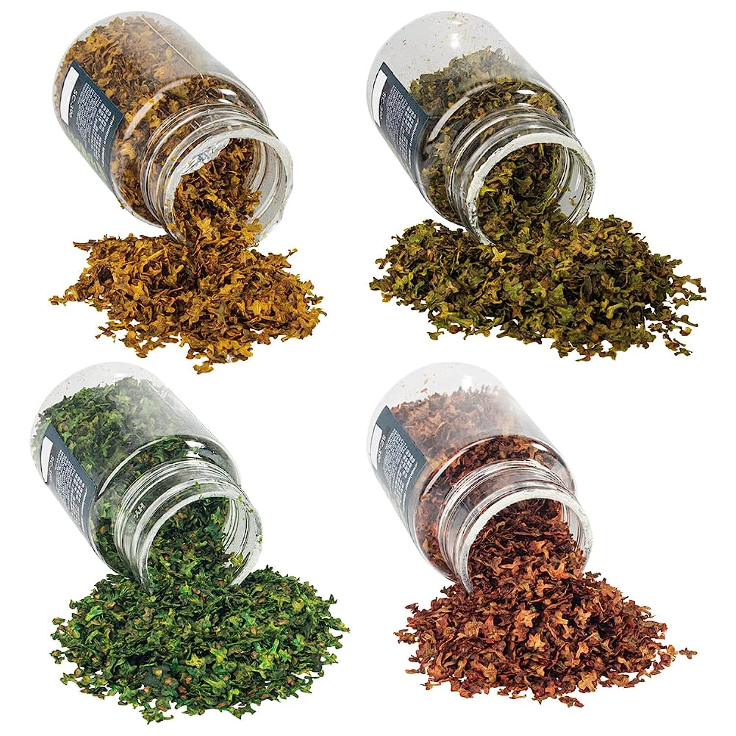 Realistic Miniature Leaves Simulation Leaves for DIY Mini Model Railway ...