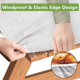 ADECORIVY Coke Glass Ice Cubes Picnic Table Cover with Bench Covers ...