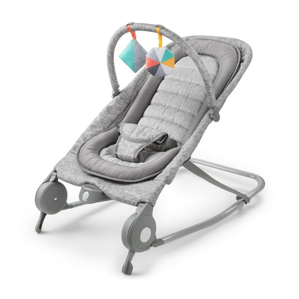 Summer Infant® 2-in-1 Infant Bouncer & Rocker Duo- Light Gray Tweed ...