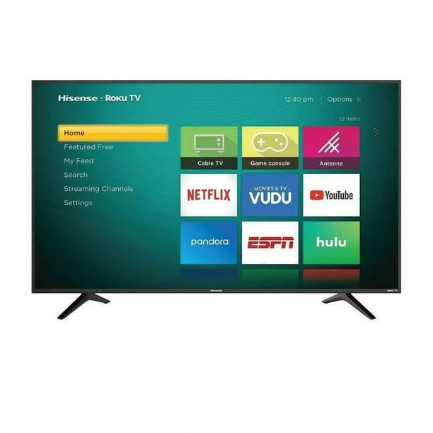 Smart Tv 50 pulgadas 4K UHD RokuTv Hisense 50R6E3 Hisense 50R6E3 ...
