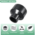 1-Pack UPVC Reducer Pipe Fitting, 3"x1-1/2" Reducing Coupling Connector ...