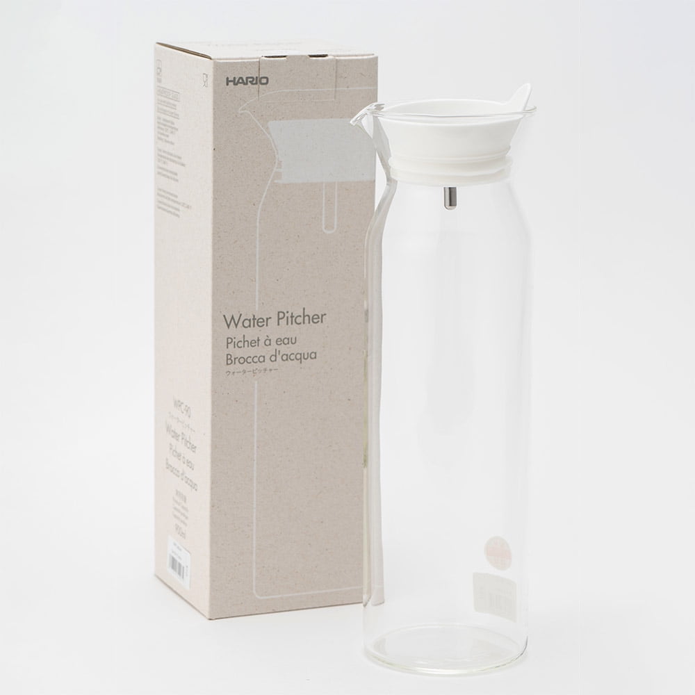 Hario Water pitcher 900ml white WPC-90-W// Glass - Walmart.com