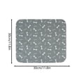 Washable Reusable Pet Training Pads, Non-Slip Leakproof Dog Pee Mat ...