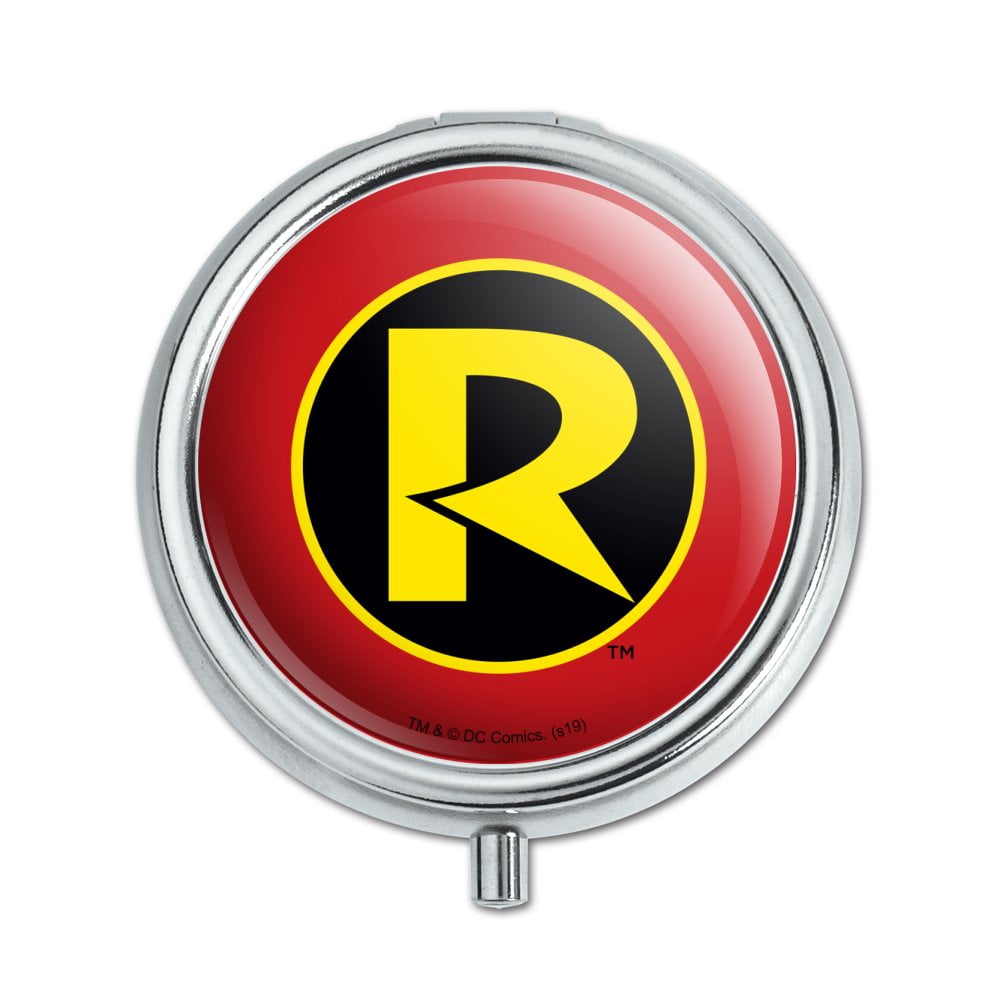 Batman Robin Logo Pill Case Trinket Gift Box - Walmart.com