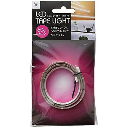 [Yamazen] Tape Light Pink Tape Length 60cm 400lm Joint Type Cuttable ...