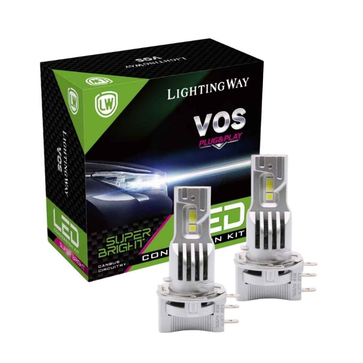 Click here for Lightingway H15 Led Headlight Bulbs - 5x Brighter... prices