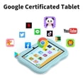 7inch Kids Tablet Android 10 Bluetooth WiFi Dual Camera Educational Toy ...
