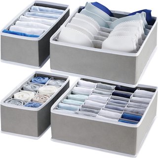 Cheers.US Foldable Drawer Dividers, Underwear Drawer Organizer, Cloth ...
