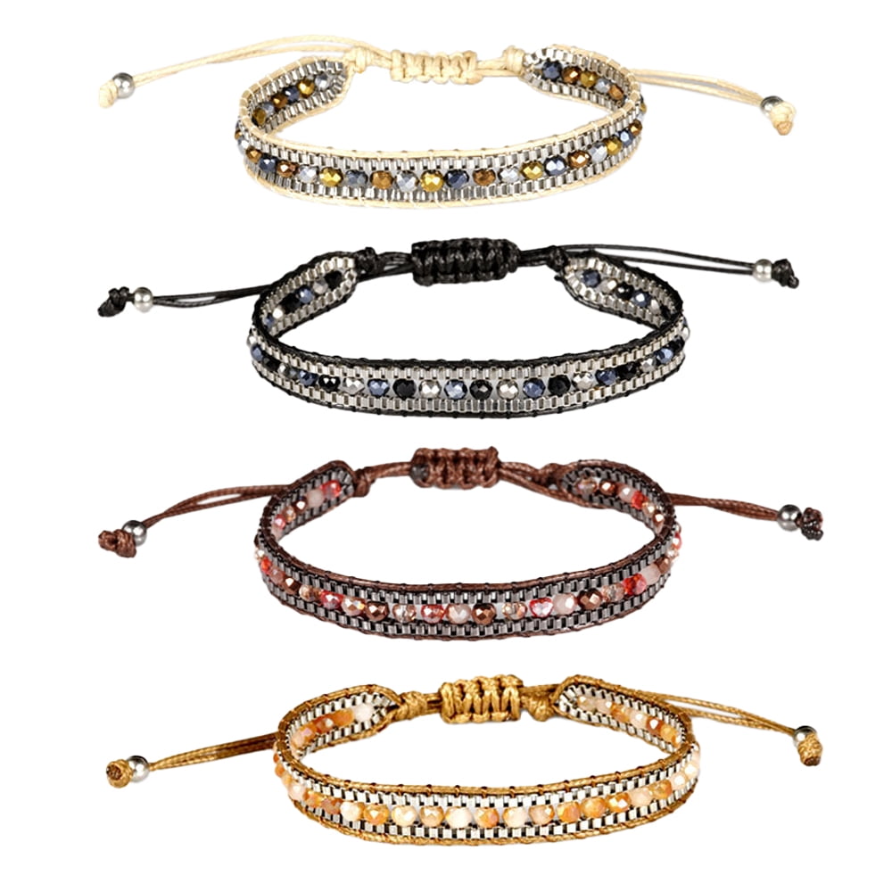 4pcs Bracelets, woven Bracelet, Men Bracelet, Women Bracelet, Teengirls ...