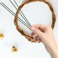 BESTYASH 100Pcs Versatile Green Flower Stems Handmade for DIY Floral ...