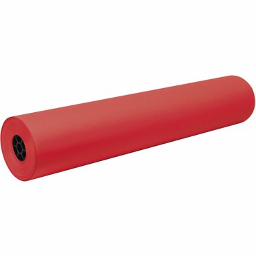 ArtKraft Duo-Finish Paper Roll, 50 lb, 36 Inches x 1000 Feet, Scarlet ...