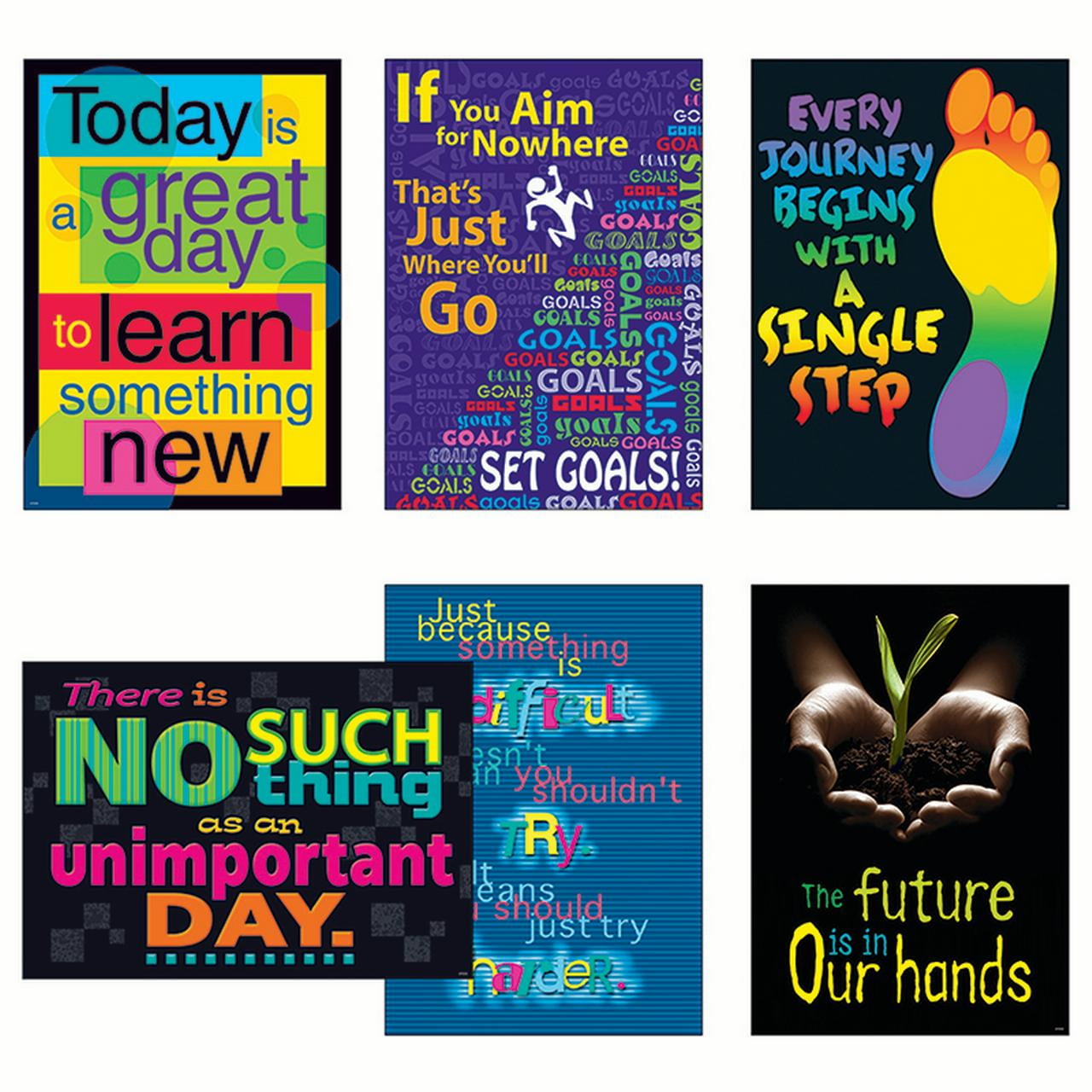 Trend Enterprises Think & Inspire Argus Poster Combo Pack A67932 ...