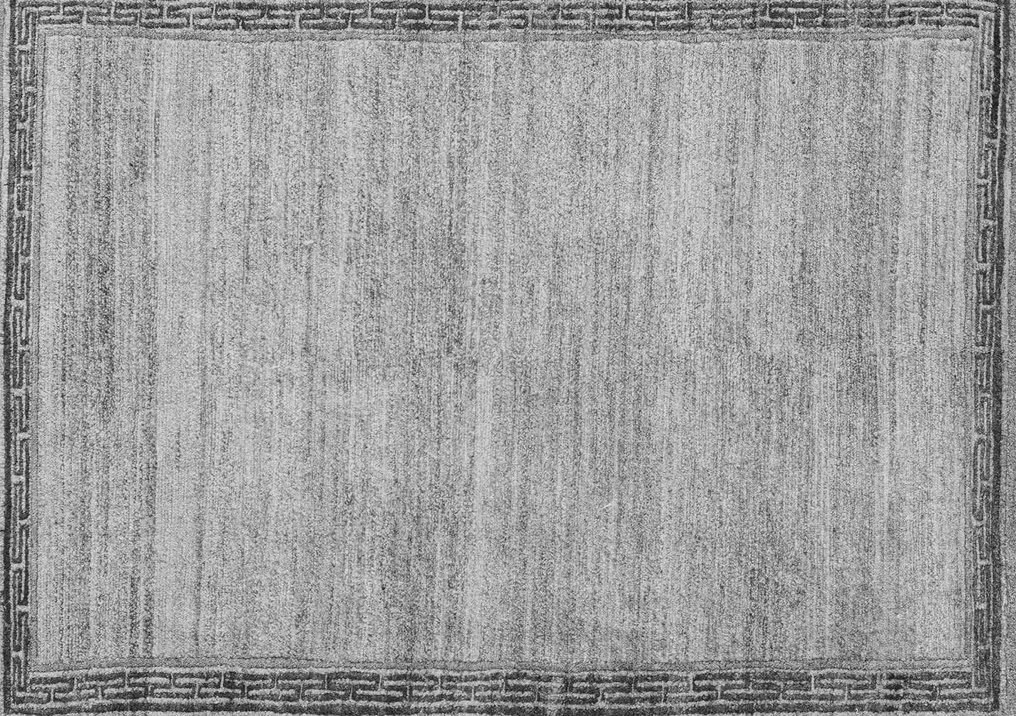 Ahgly Company Indoor Rectangle Abstract Gray Modern Area Rugs, 5' x 7 ...