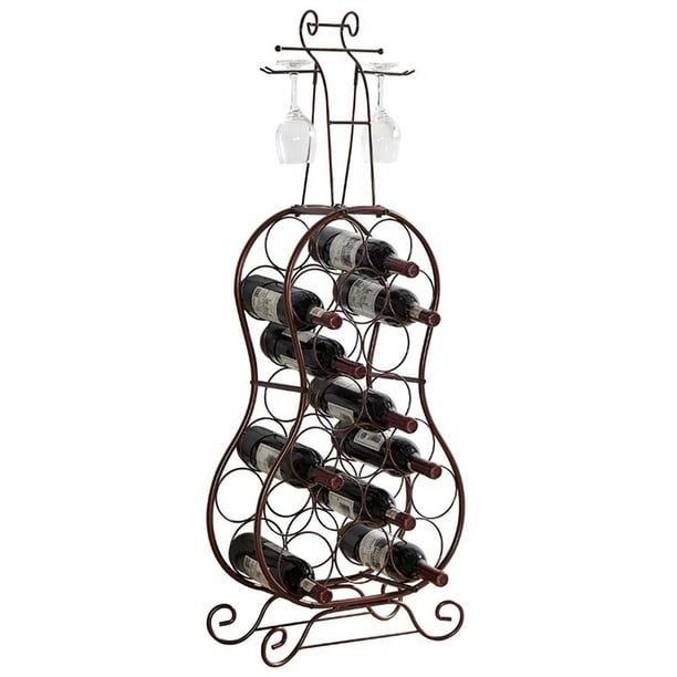 Brass Wine Rack