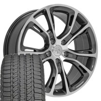 OE Wheels CV76 20 Inch Rims and Tires Fit Tahoe Style 6x139.7 20x9 ...