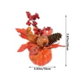 Artificial Foam Pumpkin Realistic Fake Pumpkin Decoration for Halloween ...