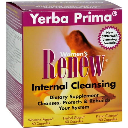Yerba Prima Women'S Renew Internal Cleansing - 1 Kit | Walmart Canada