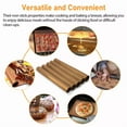 5Pcs Bbq Copper Grill Mats Non-Stick Easy To Cut Oven Sheet Liner ...