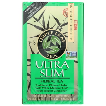 Triple Leaf Detox Tea Bags, Herbal Clean Super Slimming, 20 Ct ...
