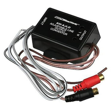 PAC SNI-35 Adjustable 2-Channel Line Out Converter - Walmart.com
