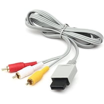 Official Nintendo Wii Audio Video AV Cable Cord - Walmart.com