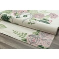 Rugs America Hanna VA40A Rose Garden Cream Floral Transitional Beige ...