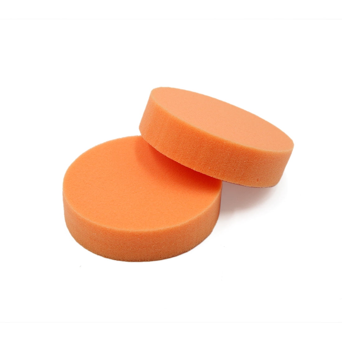10pcs 4" Dia Eponge mousse Orange Cire polir polir polisseuse coussins ...