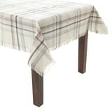 Better Homes & Gardens Woven Plaid Table Throw 50x50 Inches Cotton ...