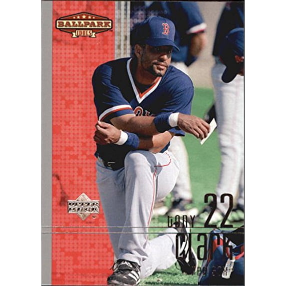 2002 Upper Deck Ballpark Idols #55 Tony Clark MLB Baseball Trading Card ...
