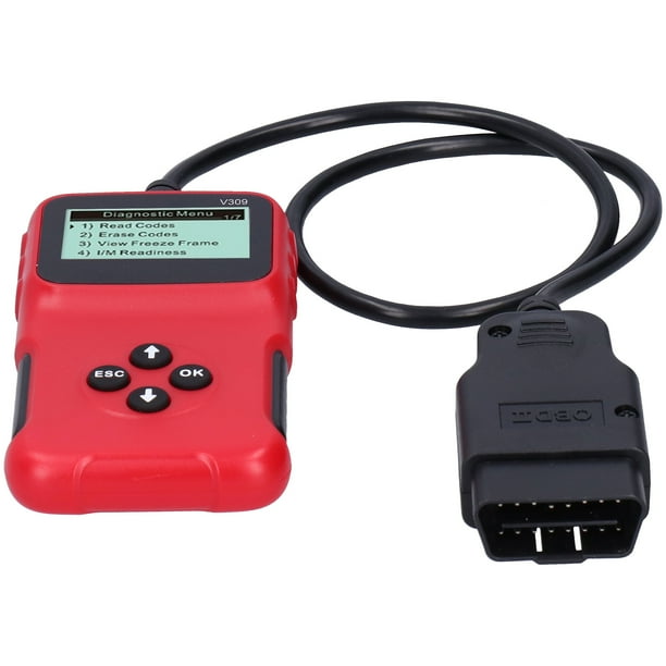 Lector De Código OBD2, Herramientas De Diagnóstico Del Motor 9-16 V Para La Eliminación De ...