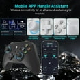 2.4G Wireless PC/Switch Controller with RGB Lighting/Programming Keys ...