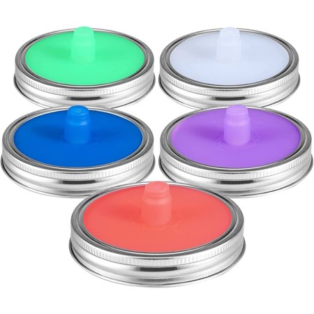 5pcs Mason Fermenter Cap Pickle Waterless Airlock Fermentation Lids ...