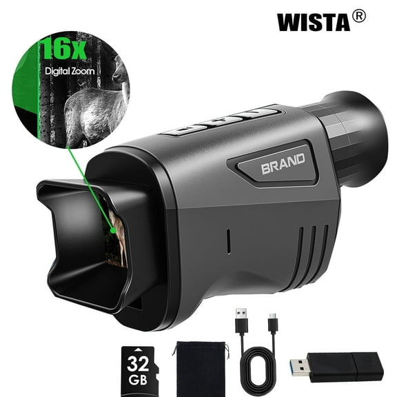 Vivitar Night Vision Monocular 1080P Camera, 5x Zoom for Nighttime ...