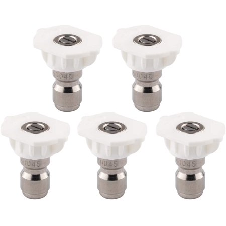 Clean Strike Professional Spray Nozzles, White 40-Degree Spray Tips ...