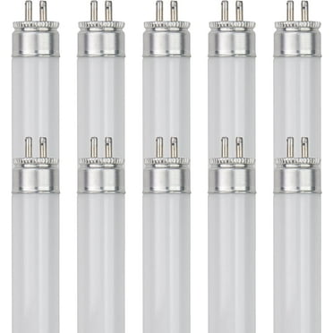 Diodesy- Pack of 10 F8T5/CW T5 Linear Fluorescent Light Bulb, Under ...