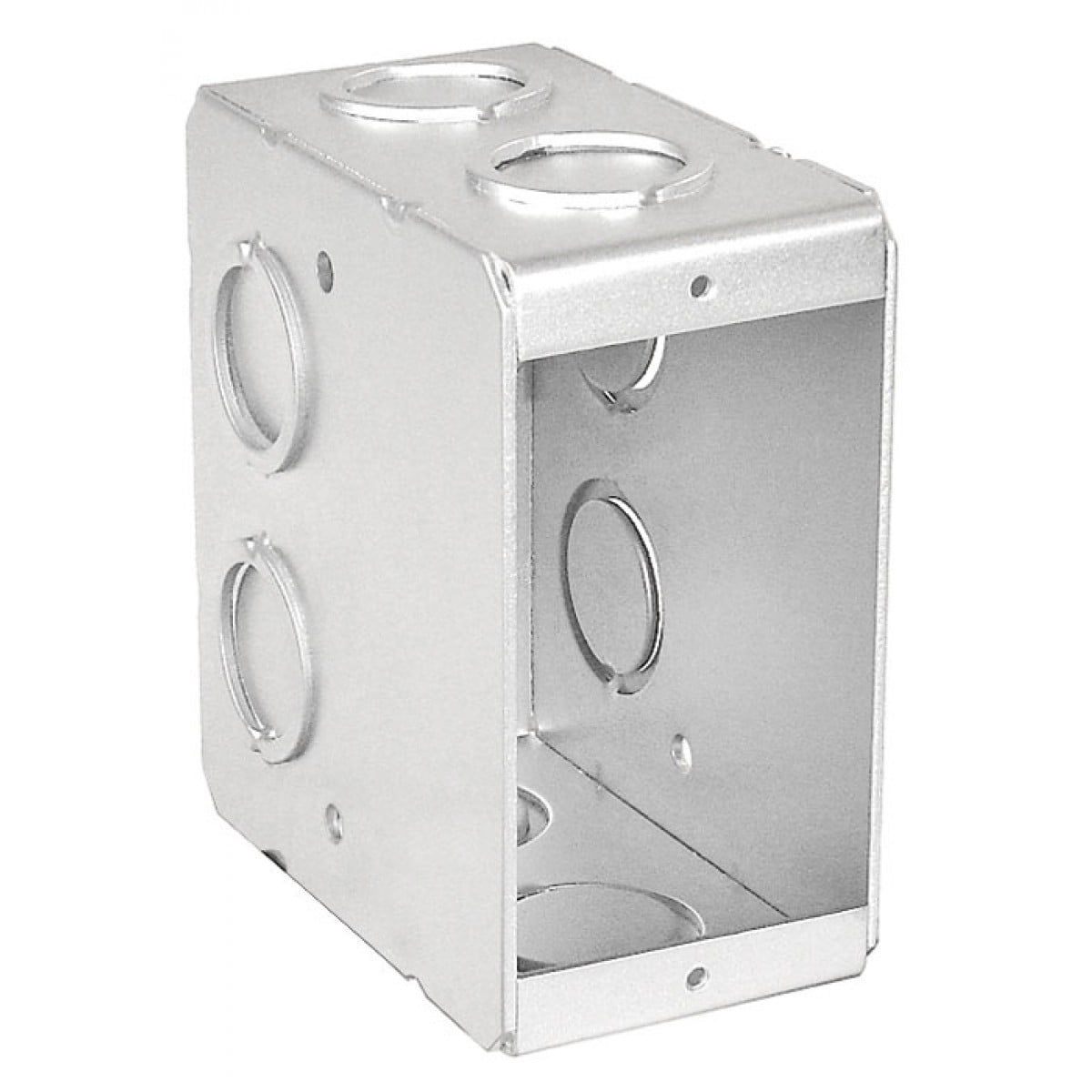 2 Pcs, Solid Masonry Box, One Gang, 3-1/2 In. Deep for Mounting ...