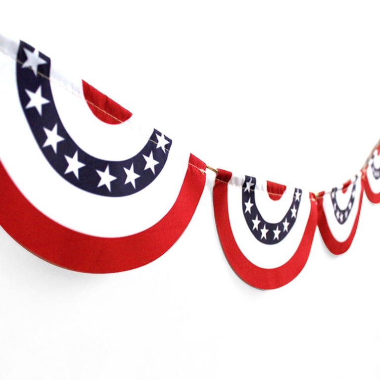 American Flag Bunting Clipart