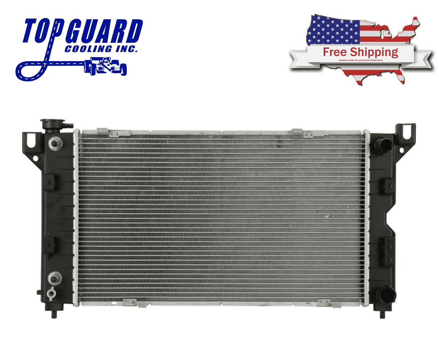 Radiator 1850 Fits 1996 Chrysler Town & Country / Dodge Grand Caravan ...