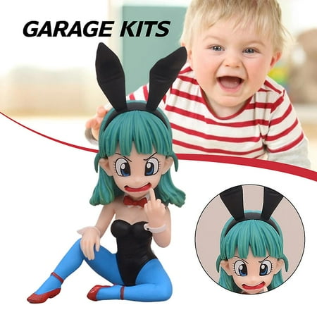 Dragon Ball Cute Bunny Girl Figure Toy For Boys Kids Fans Super Saiyan ...