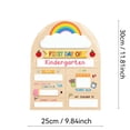 School Sign, DIY Blank Wooden, 1 Pack Reusable Arched First Day and ...