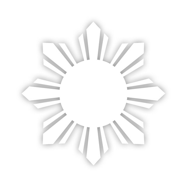 Philippines Sun Sticker Decal Die Cut - Self Adhesive Vinyl ...