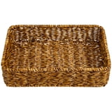 OULII 1Set Rectangular Coffee Plastic Display Basket for Dining Table ...