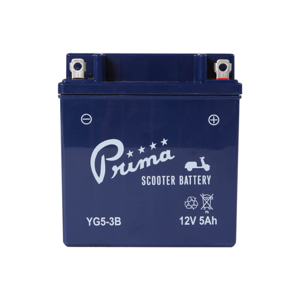 "Prima Gel Battery (YG5-3B); Stella Auto, Vespa P Series" - Walmart.com