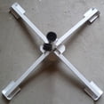Heavy Duty Plastic Tent Pegs Strong Outdoor Sand Anchors Base Easy to ...