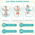 Costway Unisex Baby Activity Jumper: 3-in-1 Bouncer with Removable Foot ...