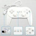 Restored Classic Controller Pro White For Wii Gamepad Nintendo OEM ...